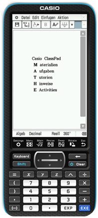Dabei stehen die folgenden Wahlmöglichkeiten zur Verfügung, die jeweils einzeln, je nach Bedarf ...